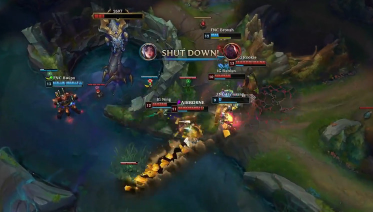 iG不到30分钟拿下第一局，中野碾压FNC，JKL豪取四杀