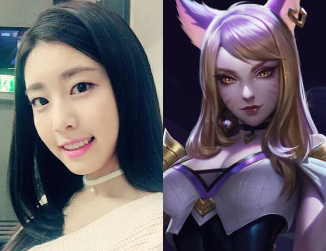 faker把万年不变的提莫背景，换成了KDA阿狸，怀念恩静？