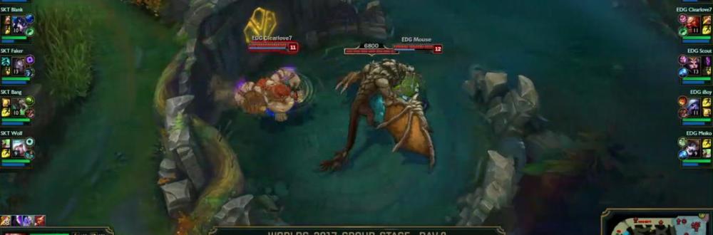 分析S7赛季明凯的打法和失误，厂长的gank效率比香锅还高