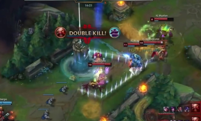 IG完整队内语音：JKL果然是骚话王，爆个粗口都把观众逗笑！