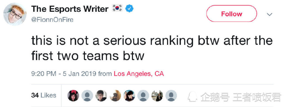 ESPN排出LOL十大站队，IG高居榜首，RNG被G2吊打！