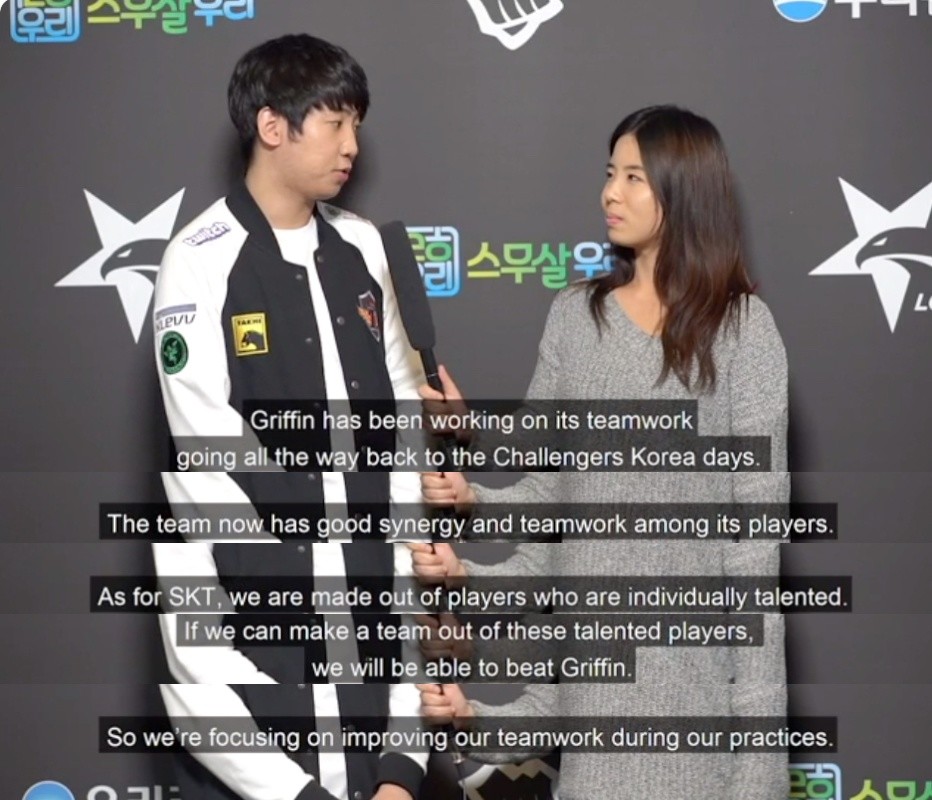 苦吞春季赛首败SKT如何面对GRF？Khan：需加强团队协作
