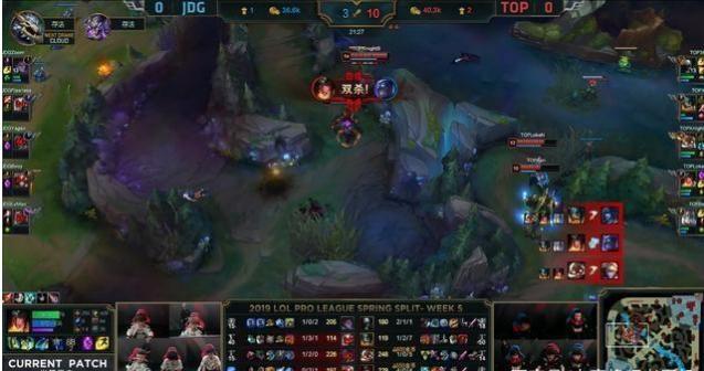 LPL黑马的角逐惊现完美团战，TOP在loken带领下首胜！
