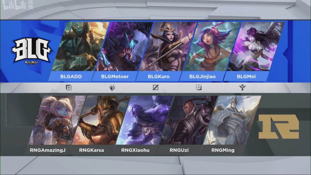 RNG阵容太蠢karsa拿命开团，无奈BLG运营太强憋屈死！