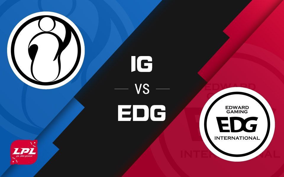 EDG大战IG前夜：EDG灯牌未战先火，iG海报玩起圣经！