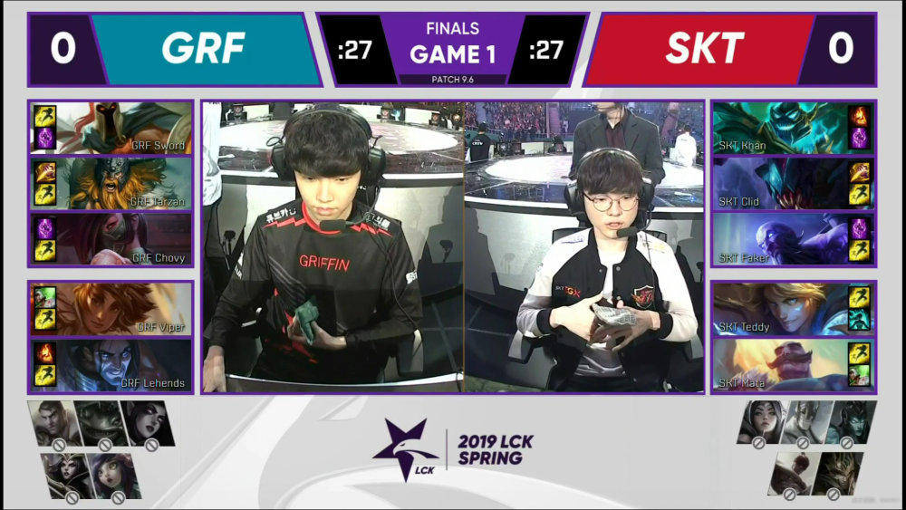 姜还是老的辣！SKT中后期完美决策，GRF还是嫩了点！