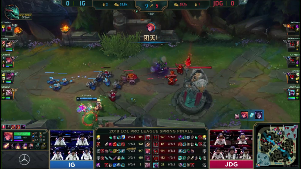 不学冠军学八强？JDG四保一直接被iG对线打穿，BP看不懂！