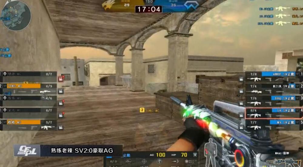 CFpl，大部分职业选手都是M4系英雄武器！AK没落了吗？