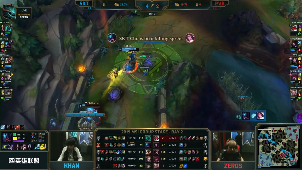 SKT展现韩式运营虐打PVB，Mlxg点评：真的分奴，给我早一波了！