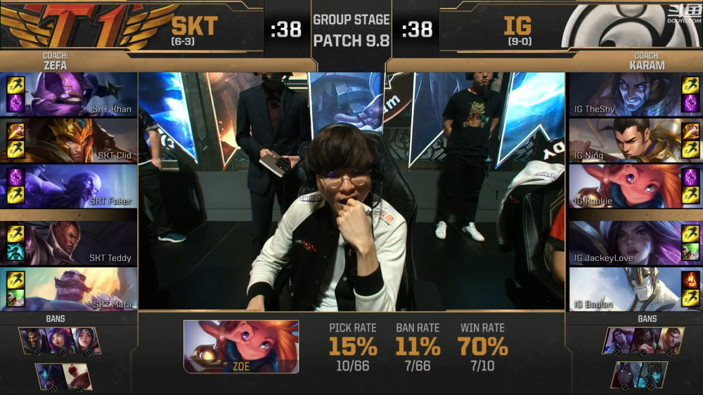 SKT完美运营打破iG不败金身：你打架很强，但并不代表无解！