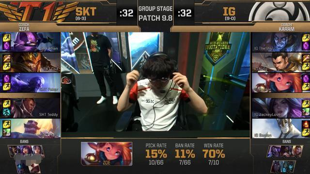 IG败北不能心疼，BP策略没眼看，网友：三冠王SKT实力雄厚