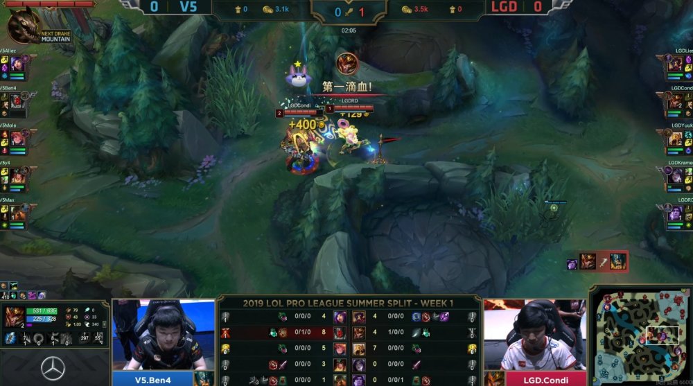 龙之子condi被连续抢龙，网友无奈：LGD赛季初必重启！