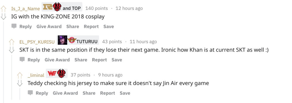 海外网友热议IG两连败：自从MSI被TL击败后，就有点坏掉了