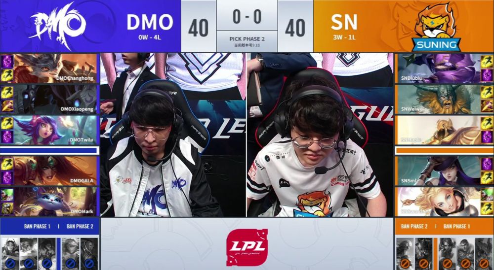 SMLZ出道五周年BUFF加持，凯南绕后三杀助SN赢下第一局