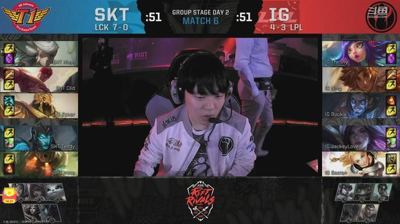 英雄联盟洲际赛，IG战胜SKT，网友：李哥很强，但我们也不弱