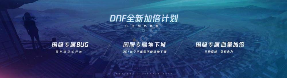 真“DNF全新加倍计划”已启动，请800W勇士挑出没有的内容