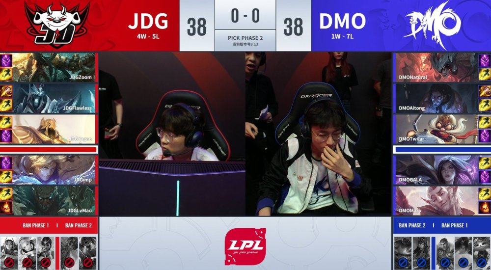 LOL：DMO新上野首发登场先下一城，JDG梦游偷大龙葬送！