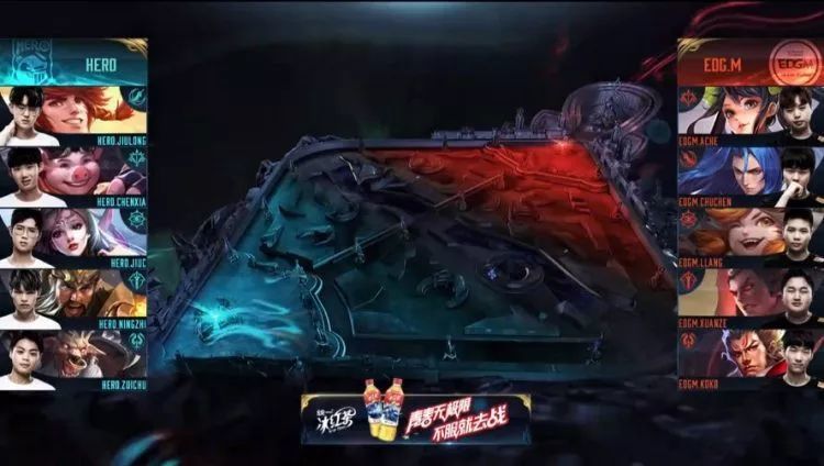 王者荣耀：EDGM不敌Hero止步八强，只会运营，不会打架？