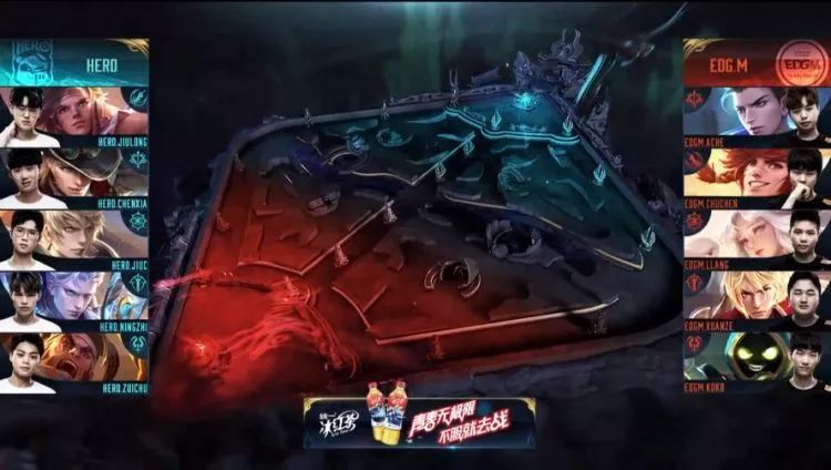 王者荣耀：EDGM不敌Hero止步八强，只会运营，不会打架？