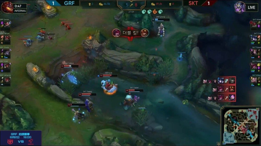 Khan够顶，SKT击败GRF豪取七连胜，李相赫说到做到，牛