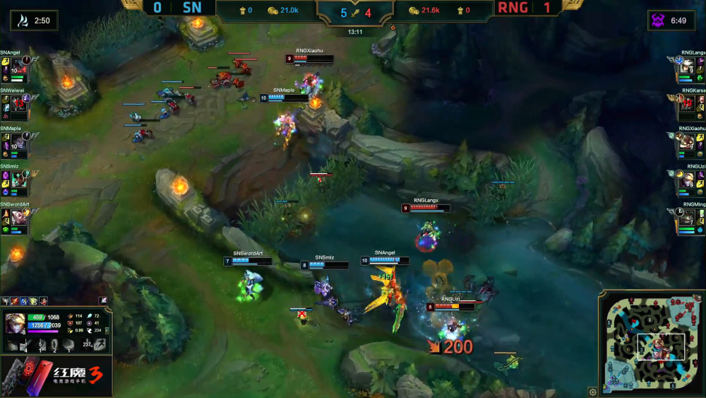 大龙毁一生，SN两次大龙决策葬送比赛，RNG小虎再添MVP