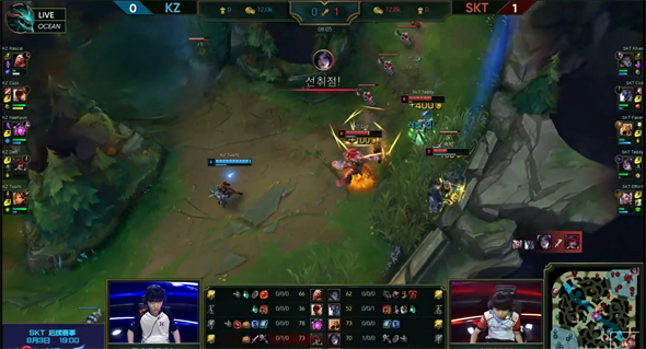 Khan无敌发挥，SKT豪取八连胜！解说：LCK的皇帝回来了