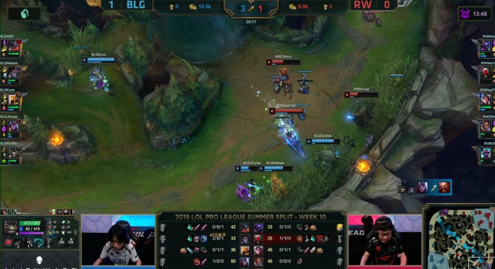 LOL：国豪塞拉斯以彼之道还施彼身，BLG锁定季后赛席位！