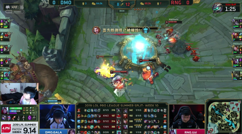 LOL：Uzi刚完成2500杀里程碑，转身就被野辅给“卖”了