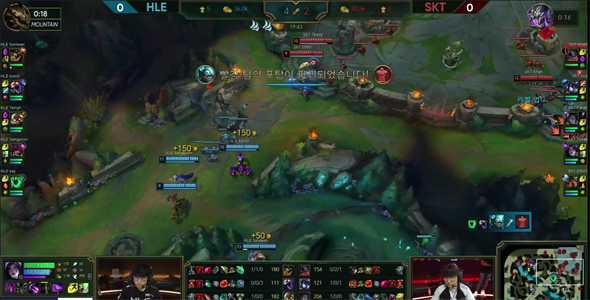 HLE暴打SKT，Khan惨遭单杀，062却打出全队最高输出