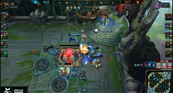 HLE暴打SKT，Khan惨遭单杀，062却打出全队最高输出