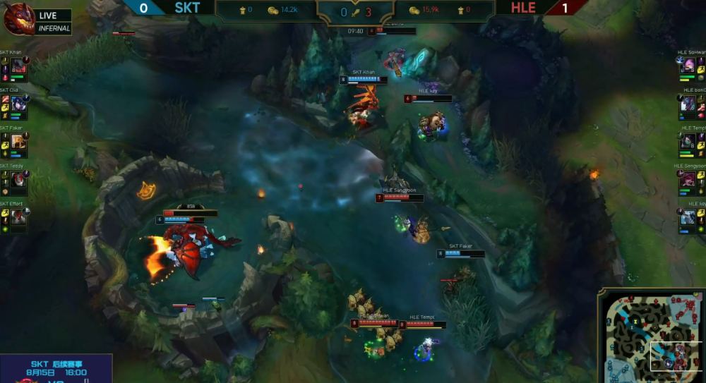 LOL：汉子哥剑魔站了出来单线无解，SKT成功扳平比分！