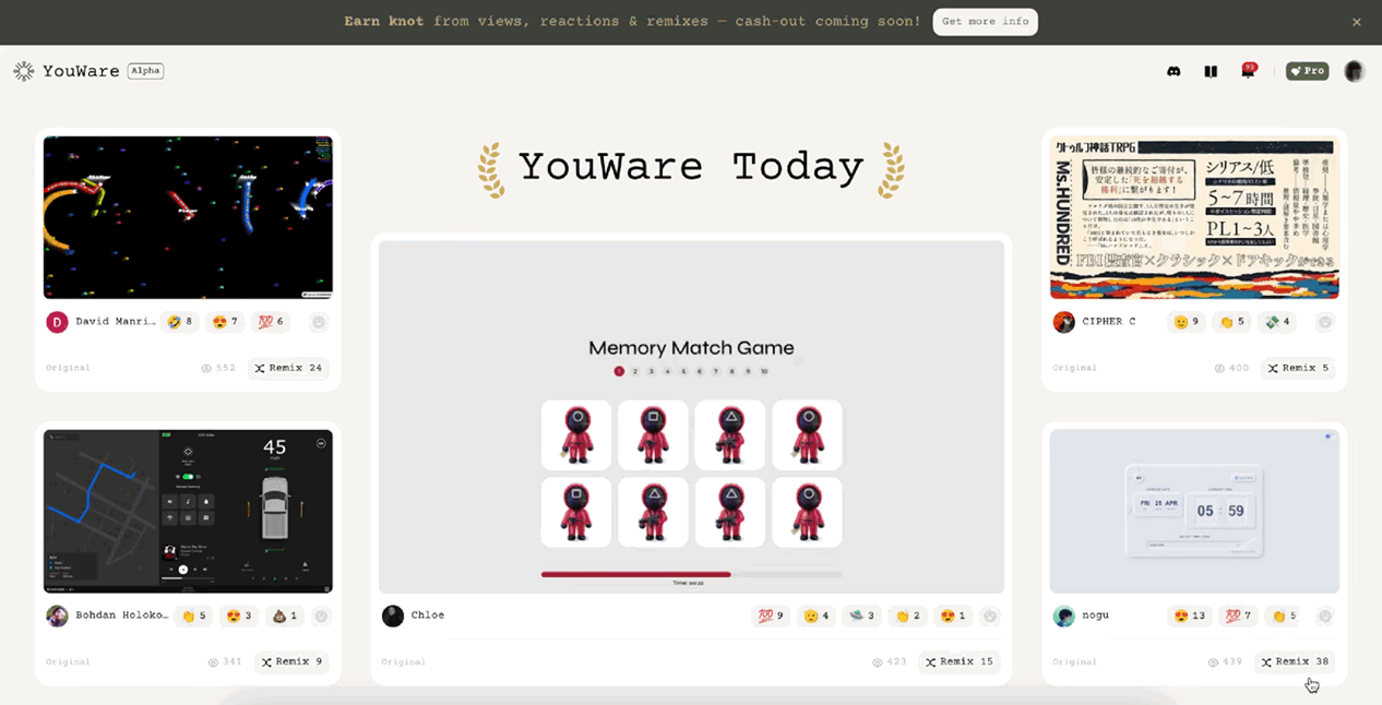 AI coding 社区型产品YouWare 正式官宣上线，估值8000万美元_腾讯新闻
