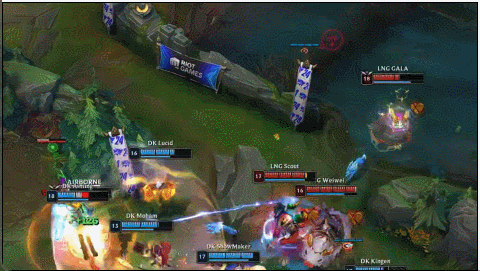 S14第一个八强诞生，LNG奇迹四连胜，凶猛横扫DK，速通瑞士轮成功_腾讯新闻