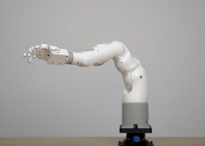 大象机器人即将推出桌面级一体式7自由度中心对称构型协作机械臂！_腾讯新闻
