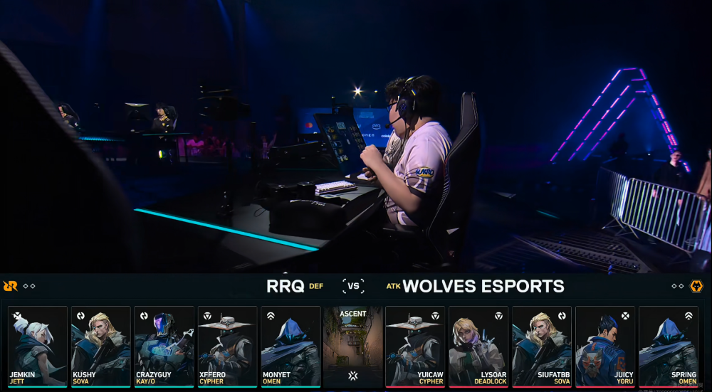 VCT：狼群出击豪取九连胜一举赢下，WOL 2-0击败RRQ_腾讯新闻