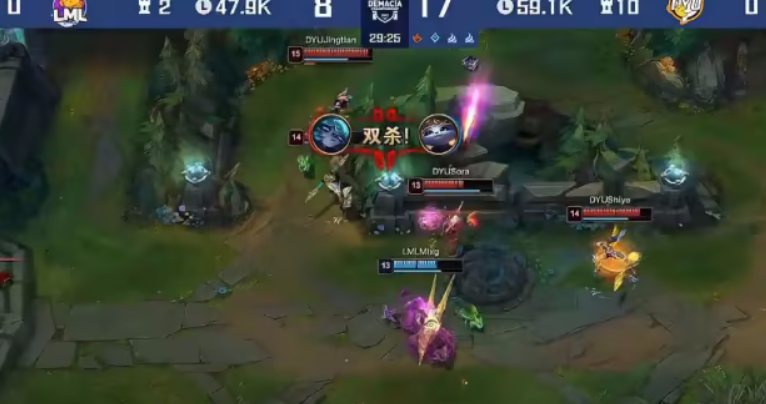 LML德杯首秀惨败，顶着180的延迟，玩不了，姿态：心疼Mlxg_腾讯新闻