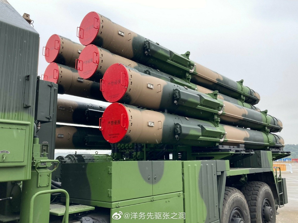 海外谈中国：新型红旗-9B防空导弹系统亮相 可提供多层次远程防空_腾讯新闻