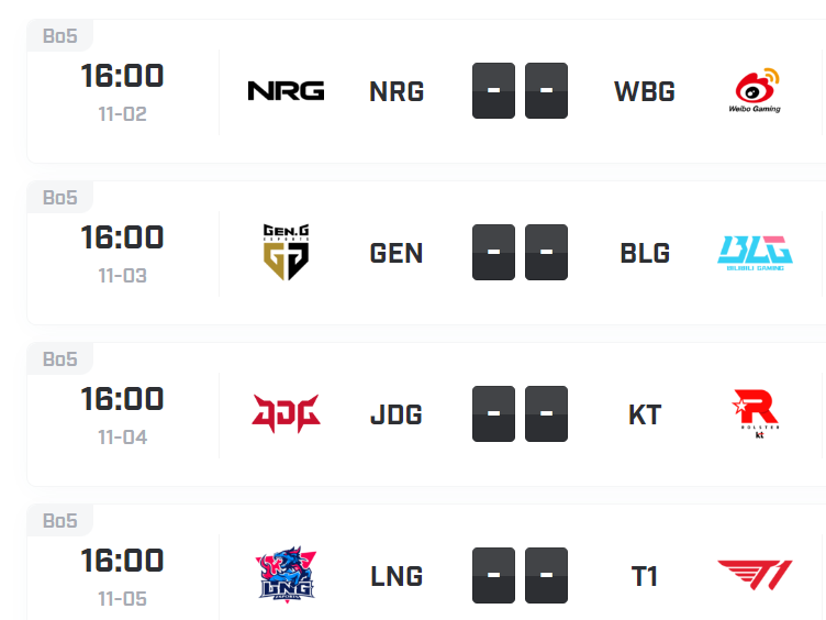 BLG力克G2，S13八强抽签结果空降热搜，WBG是大赢家_腾讯新闻