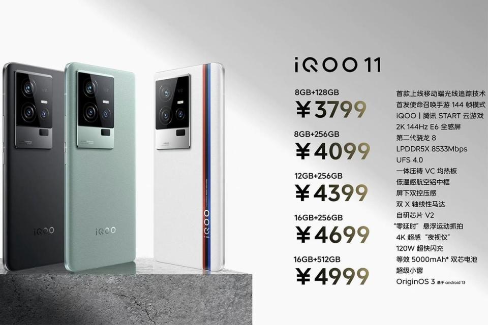 iQOO11、iQOO10对比：相差800元谁更值？最大对手竟是自己_腾讯新闻