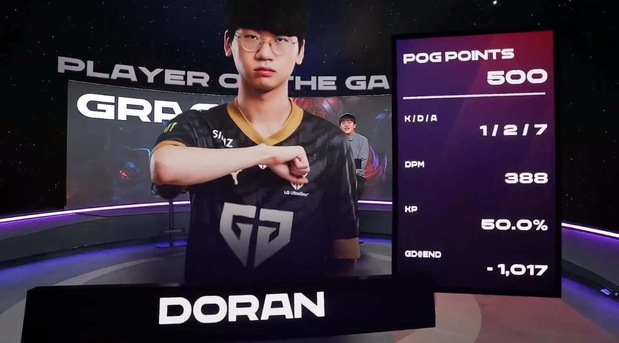 LCK春季赛：1K9？Clid蔚送耻辱输出数据GEN横扫HLE升至第二