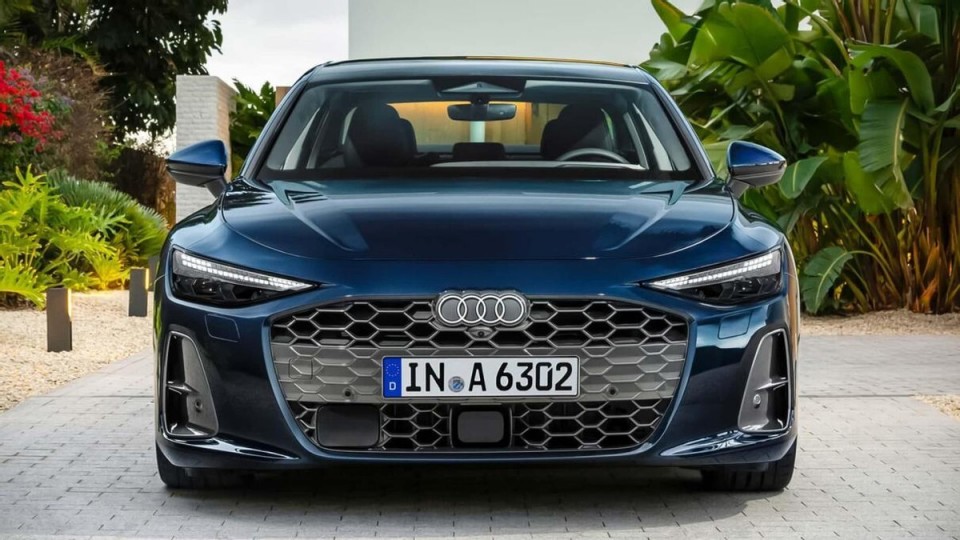 全新一代奥迪A6L曝光，造型运动，配第五代EA888，还能纯电驱动_腾讯新闻