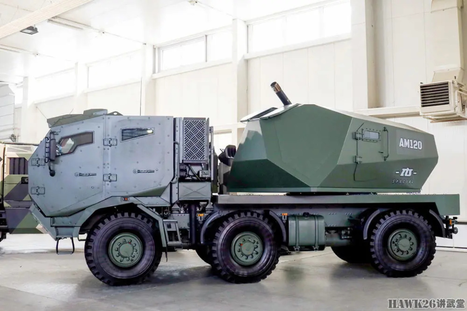 斯洛伐克国防工业集团AM120自行迫击炮 全自动炮塔 超高战斗效能_腾讯新闻