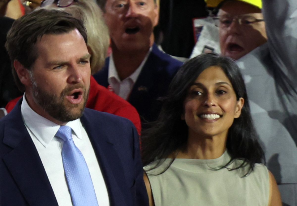 印度裔进步民主党人：JD万斯的妻子究竟是什么人？_腾讯新闻