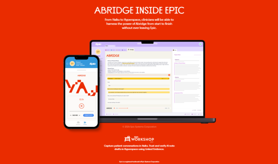 AI医疗黑马Abridge：无技术壁垒如何吸引1.5亿美元投资？ _腾讯新闻