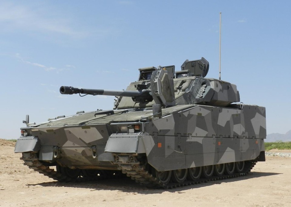 瑞典订购新型CV9035步兵战车 取代援助给乌克兰的CV9040_腾讯新闻