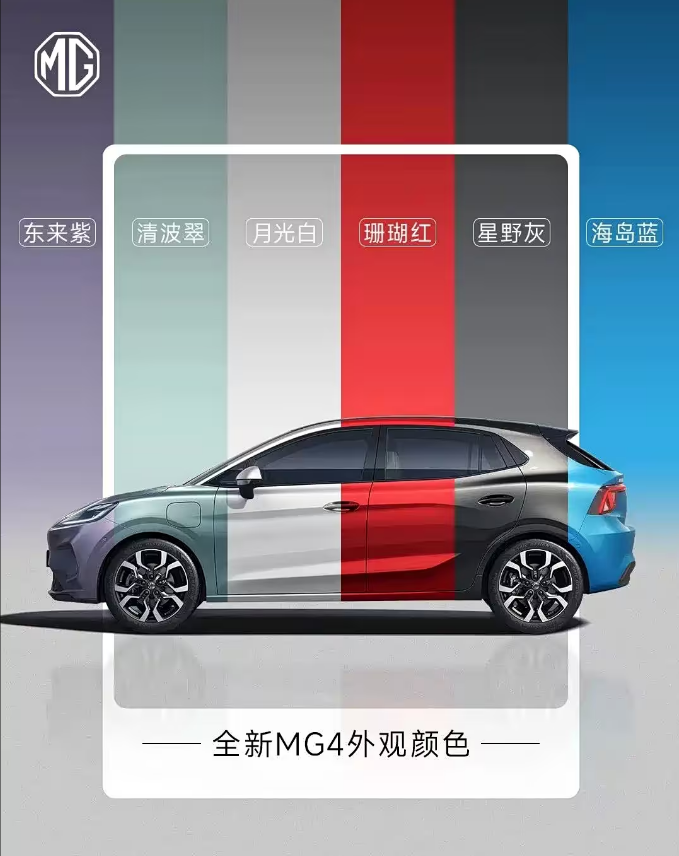 名爵全新MG4开启预售 最高续航530公里 预售价7.38万元起_腾讯新闻