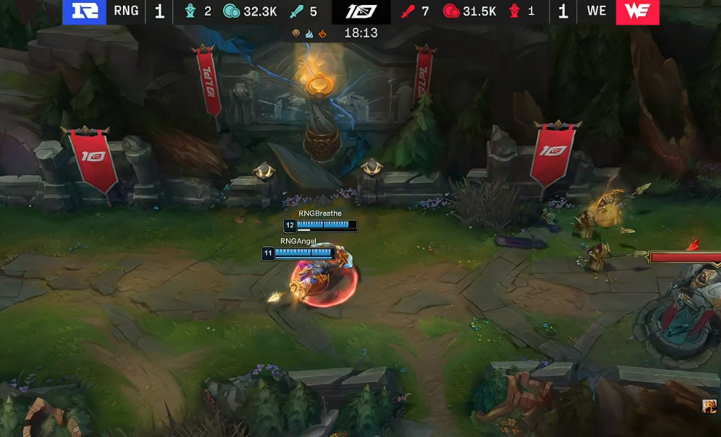 Gala发威，RNG力克WE结束四连败，管泽元批评Angel