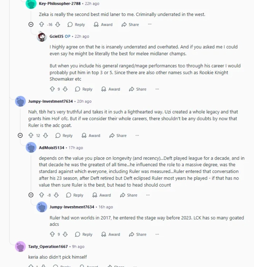 Uzi外网视频爆火，高度评价Ruler，是世界第一ADC，大于Gumayusi_腾讯新闻