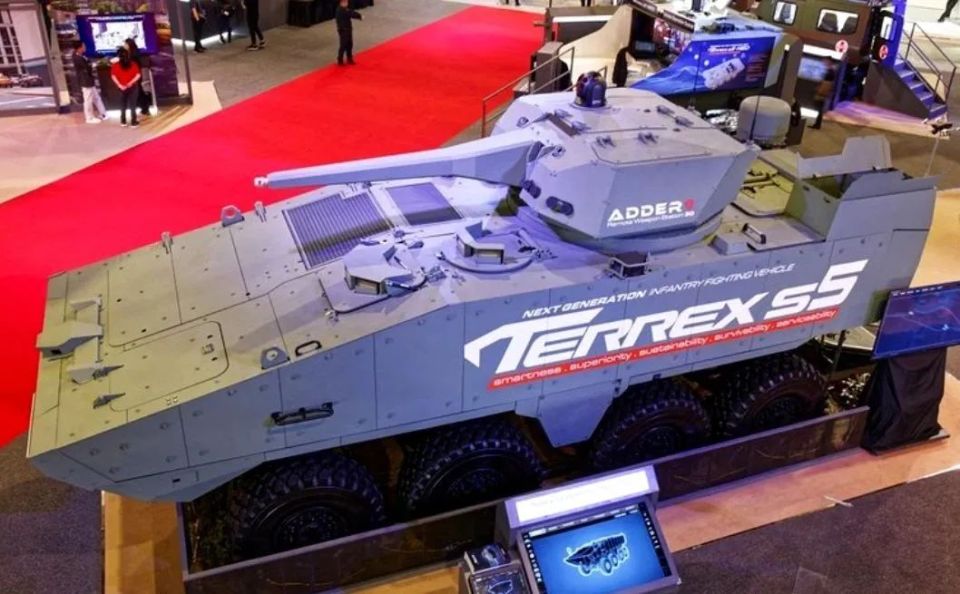 新加坡航展推出Terrex s5新型轮式步战车，强调5S性能_腾讯新闻