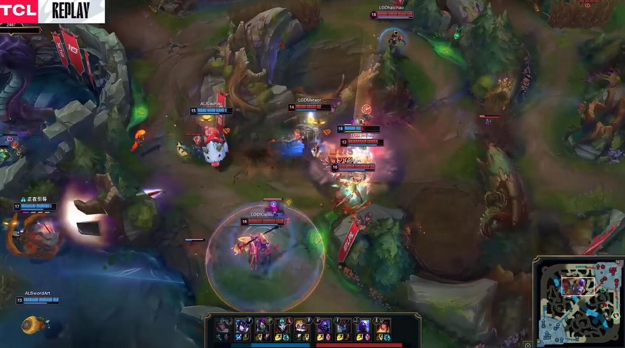 LPL春季赛：LGD逆转7K经济落后让1追2击败AL送对手4连败